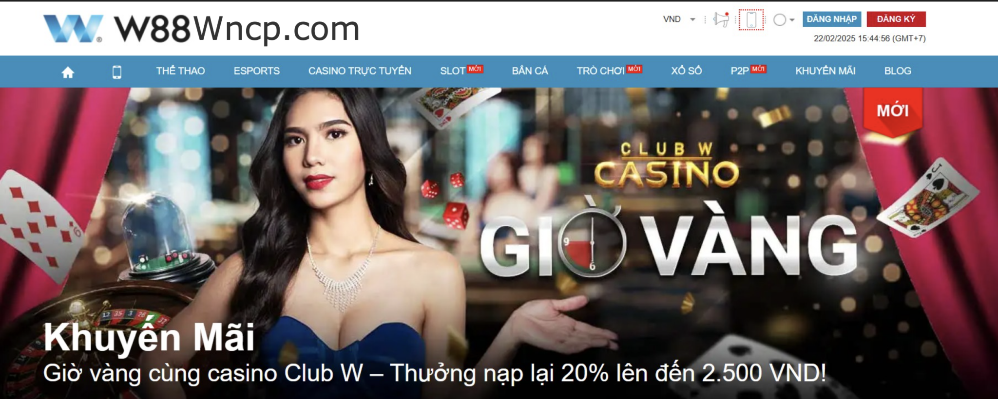 W88 WNCP: Nhà cái cá cược online uy tín nhất châu Á 2025